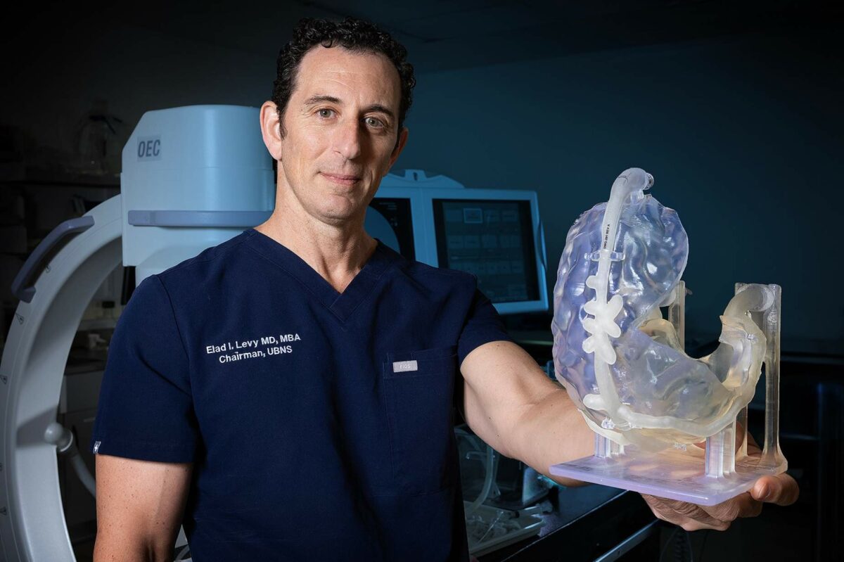 Groundbreaking Study on Brain-Computer Interface by UB Neurosurgeon Elad Levy | UBNS